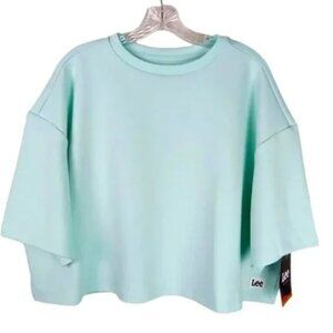 Lee | Tops | Nwt Lee Cropped Sweatshirtsweater Size Xl Size 6 | Poshmark